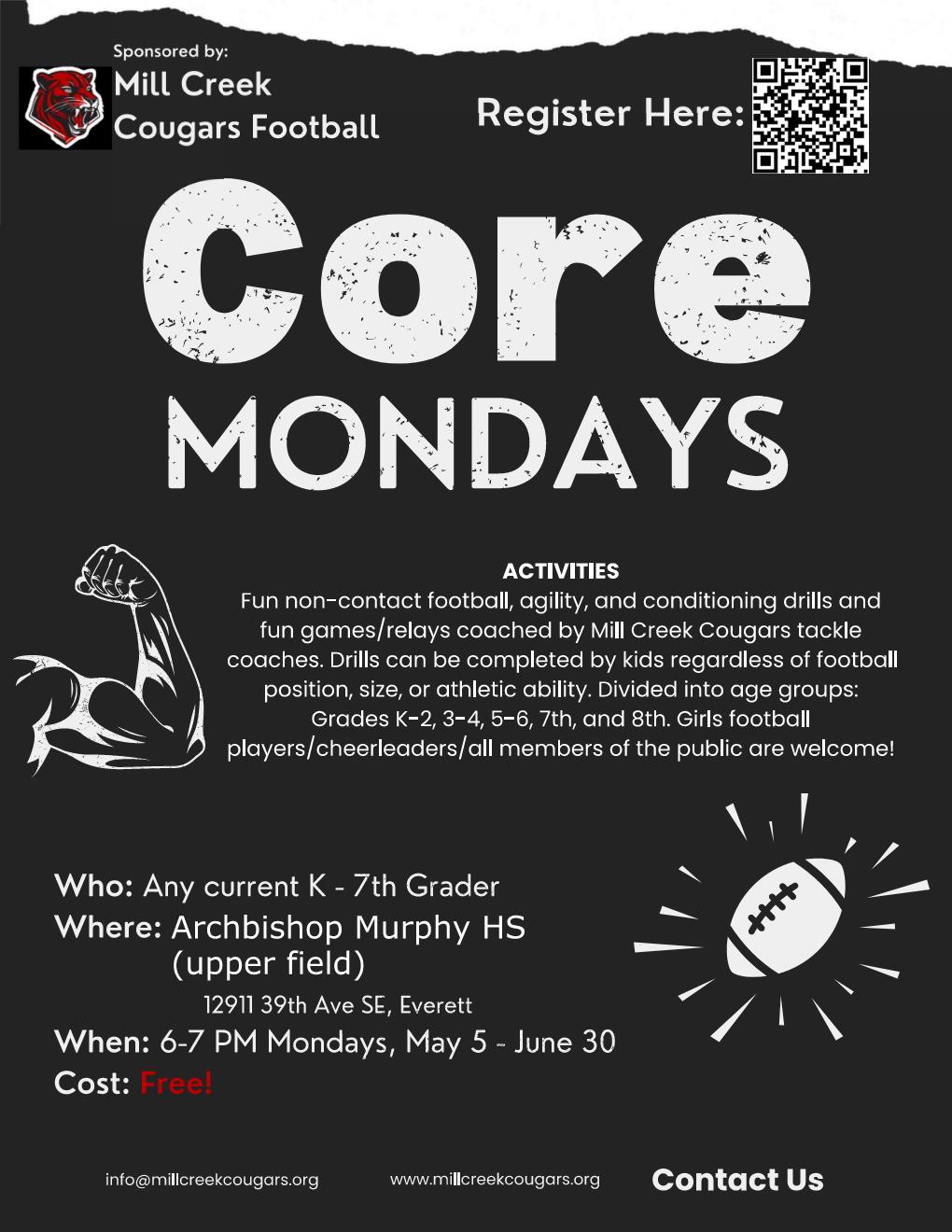 Mill Creek Youth Football League – Home of the Cougars